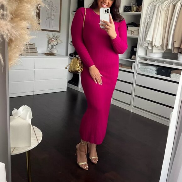 Target | Dresses | Long Sleeve Sheer Midi Dress Future Collective With ...